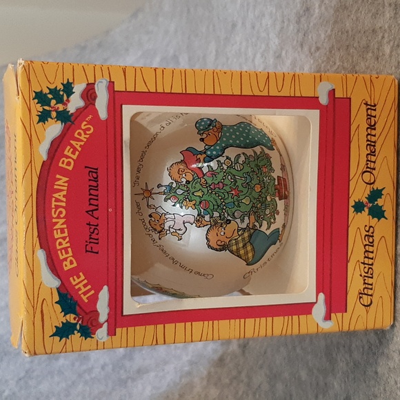 S and J Berenstain | Holiday | Rare Vintage 983 Berenstain Bears 1st ...